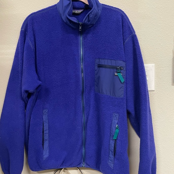 Patagonia | Jackets & Coats | Rare Patagonia Retro Fleece Jacket Cobalt ...